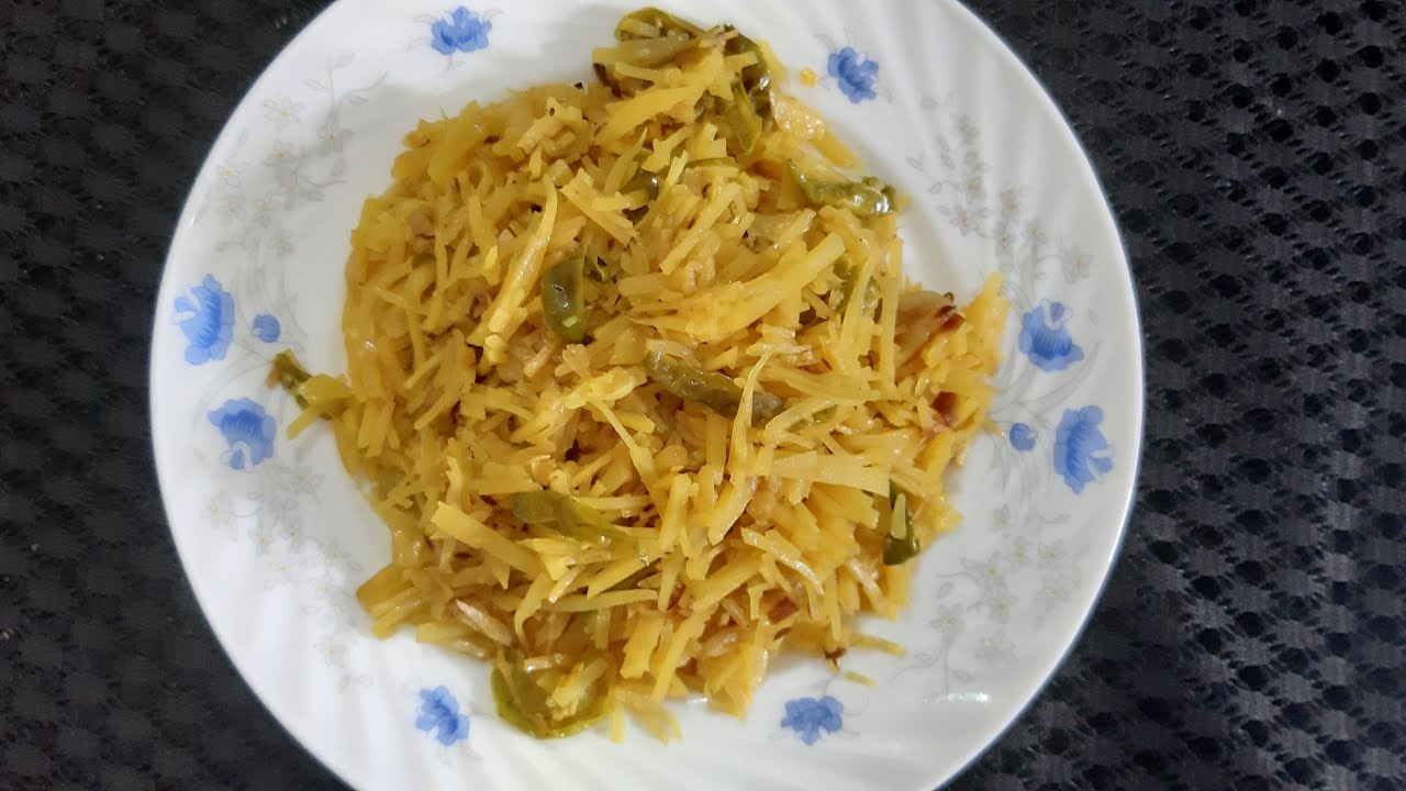 সুস্বাদু ঝরঝরে আলু ভাজি রেসিপি। আলু ভাজি। Aalu bhaji recipe। How to ...