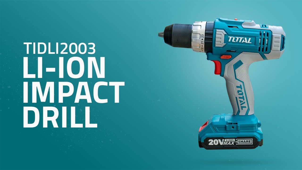 TIDLI2003 Li-ion Cordless Impact Drill | Product Demo - YouTube