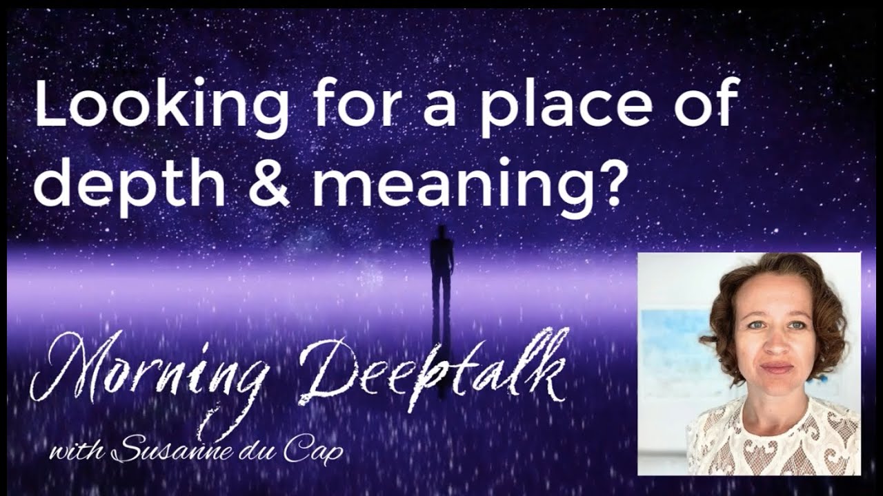 Looking for a place of depth & meaning? #thestresslessceo - YouTube