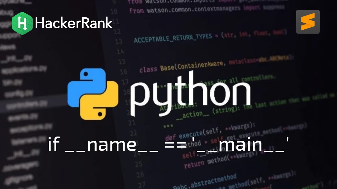 Python програмчлалын хичээл - 15 - if __name__ == '__main__' - YouTube