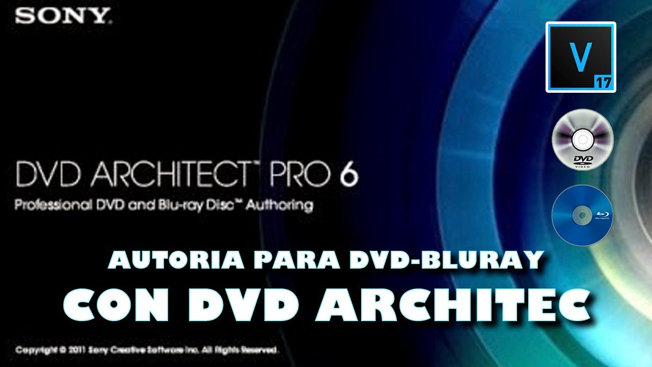 COMO GRABAR DVD-BLURAY CON DVD ARCHITECT #dvdarchitect #autoria - YouTube