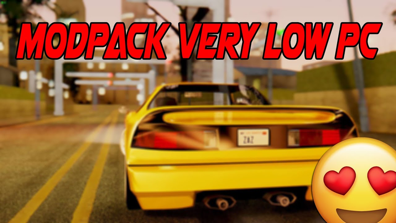 MODPACK SAMP VERY LOW PC FPS BOOST | *TEMATICA PURPLE* - YouTube