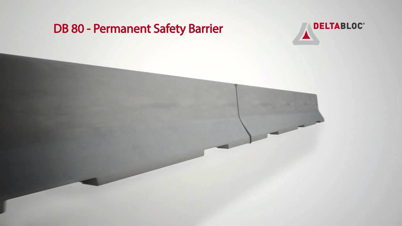 Deltabloc - concrete barrier animation - YouTube