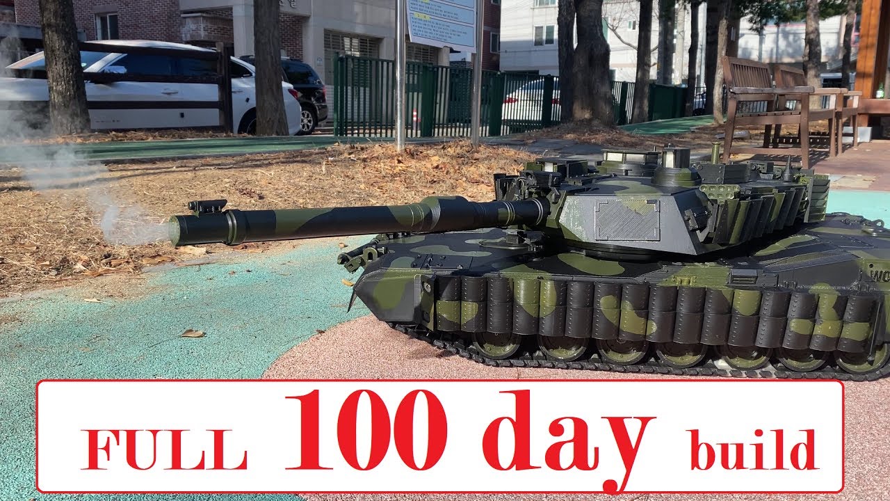 Full 100 Day Build 3D Printed RC TANK . - YouTube