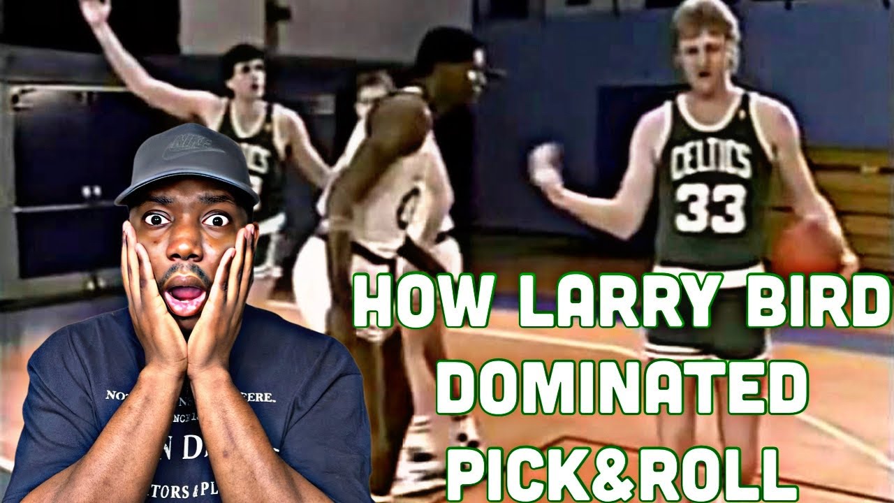First Time Watching Larry Bird Teaches How To Play Pick And Roll - YouTube