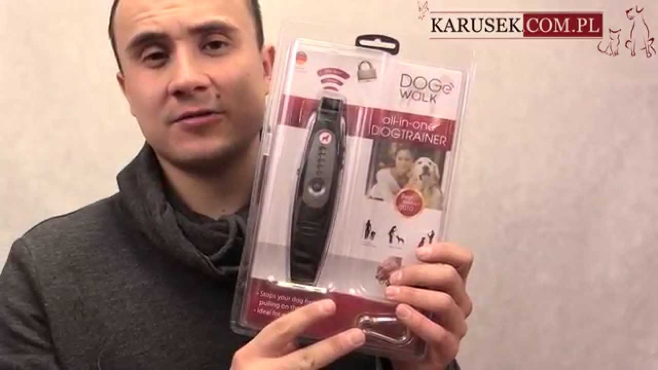 DOG-E-WALK - ultradźwiękowy pilot do trenowania psa - YouTube