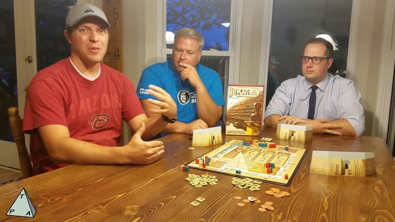 Board Game Blitz: Giza, The Great Pyramid from Mayfair Games - The ...