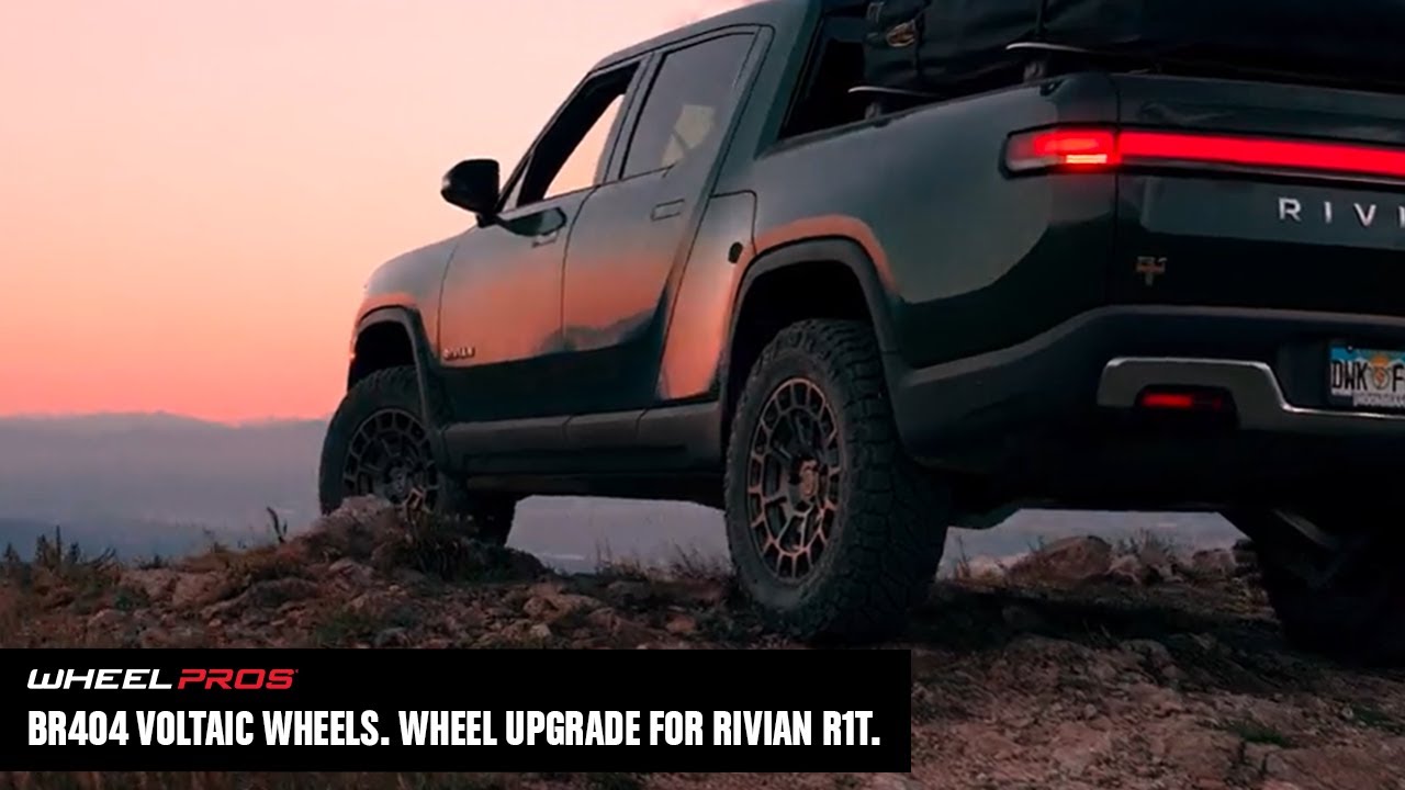 Cruising Off-Road | Rivian R1T & Black Rhino Voltaic BR404 Matte ...