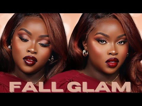 Sultry Fall Makeup Tutorial: Vampy Lips, Glossy & Matte | Look 2 - YouTube