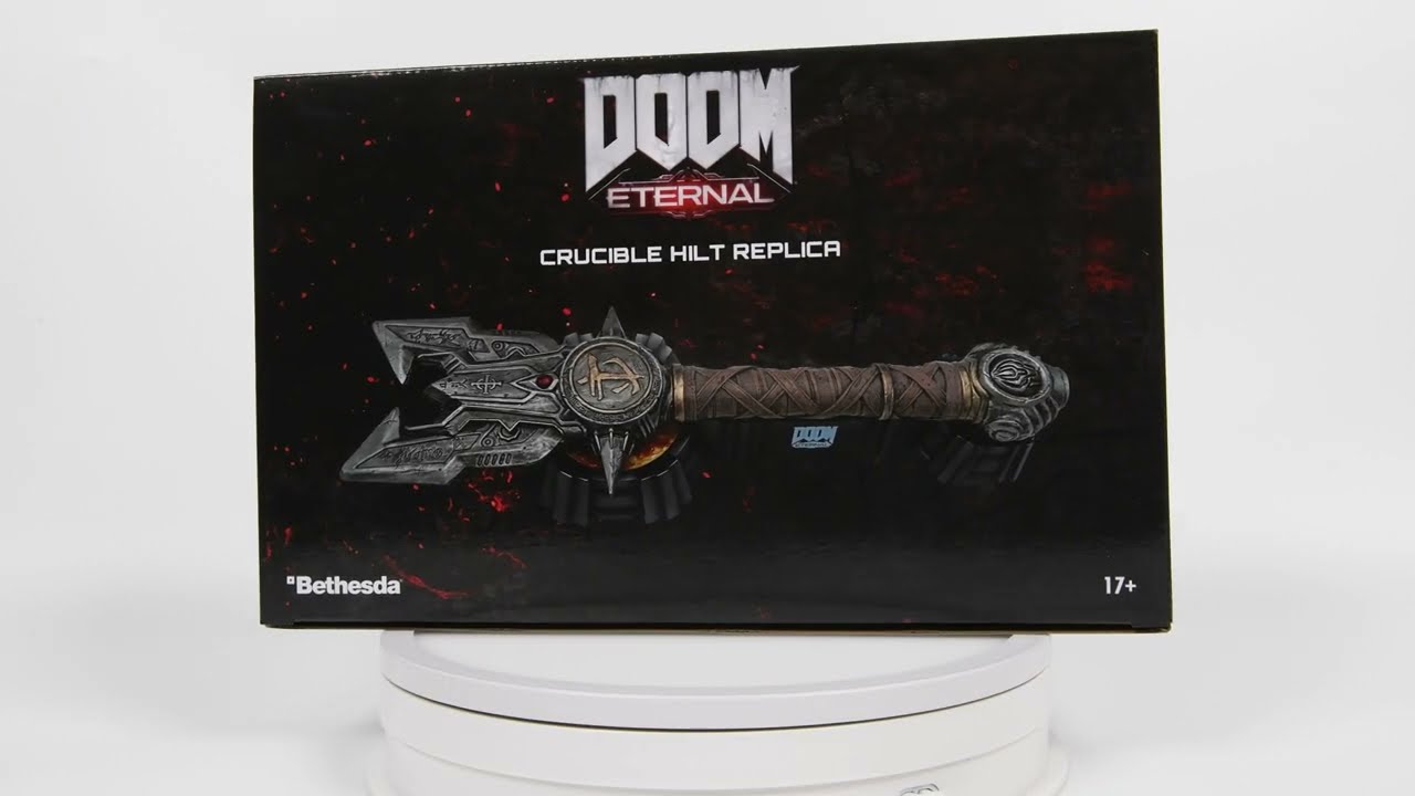 DOOM Eternal Crucible Hilt Replica - YouTube