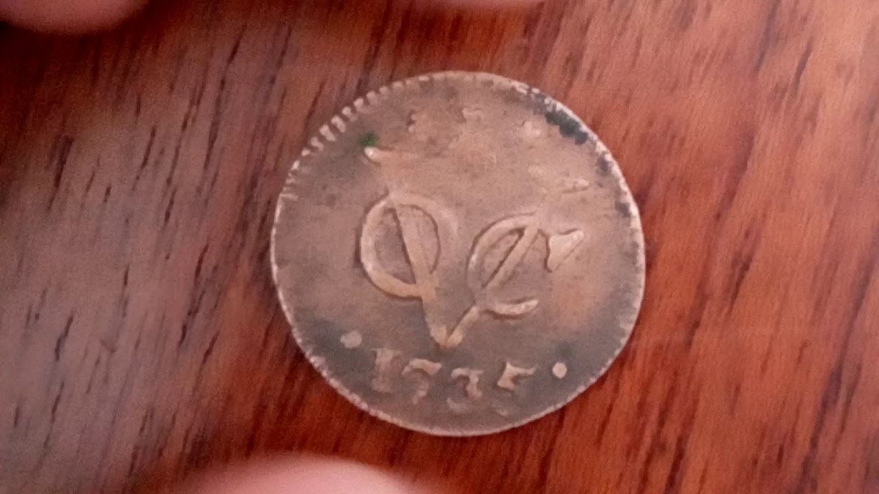 285 years old voc coin - YouTube
