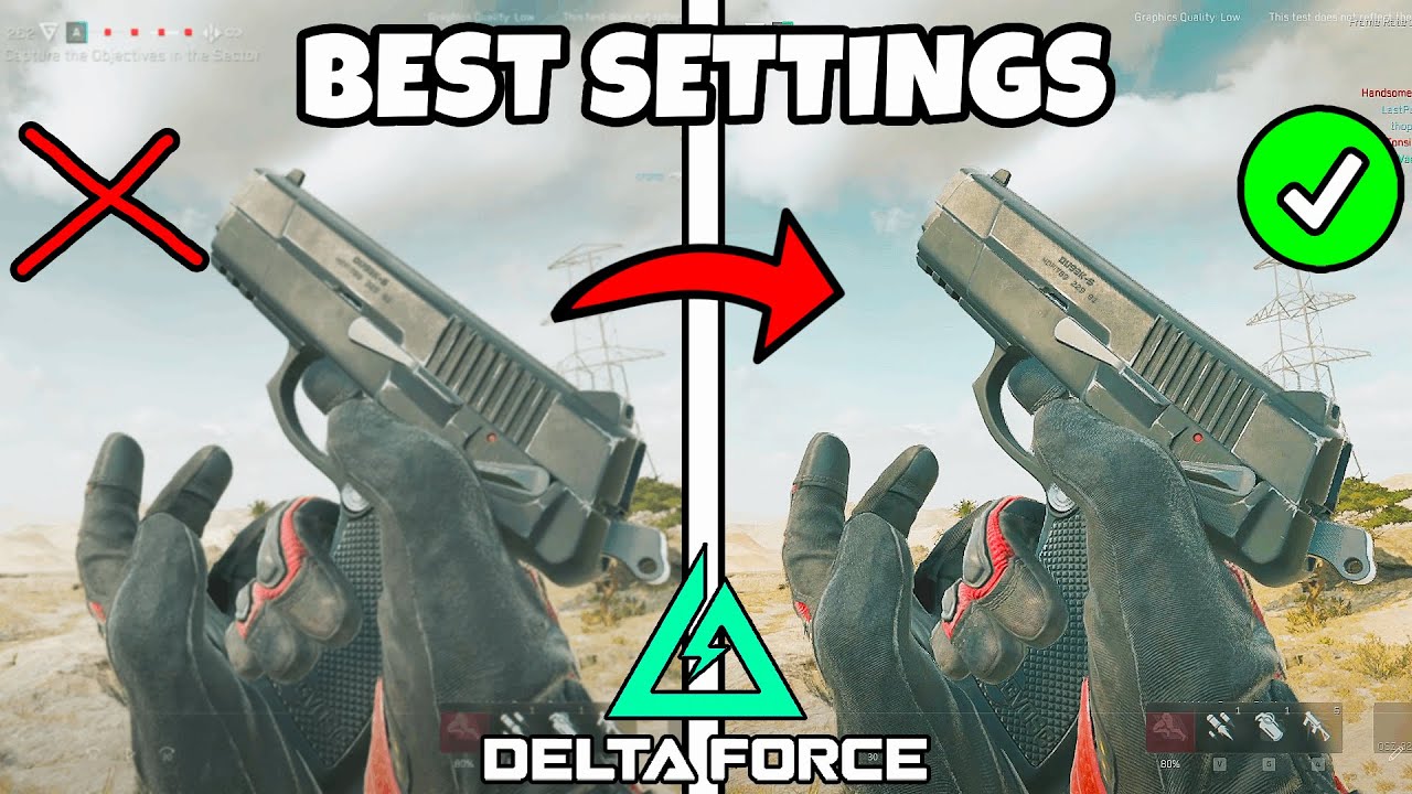 DELTA FORCE BEST SETTINGS + FPS BOOST - YouTube