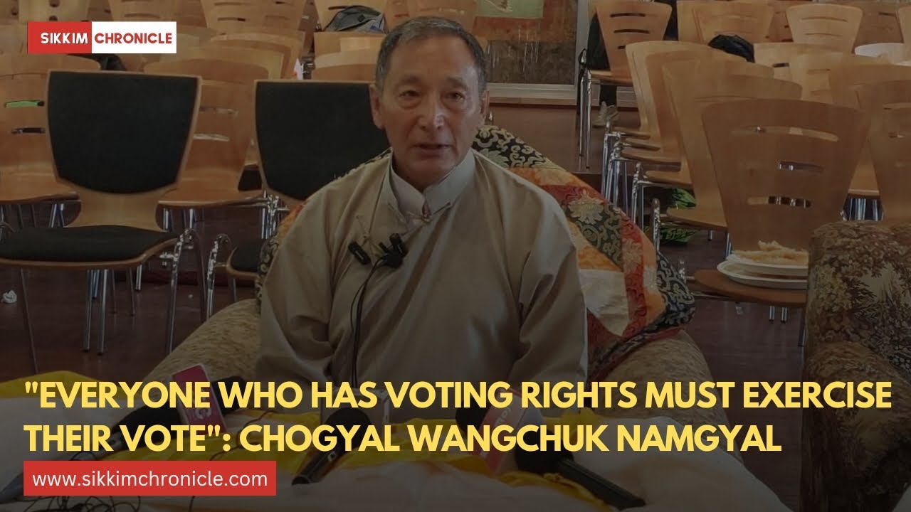 "It is very essential that everyone who has voting rights must exercise ...