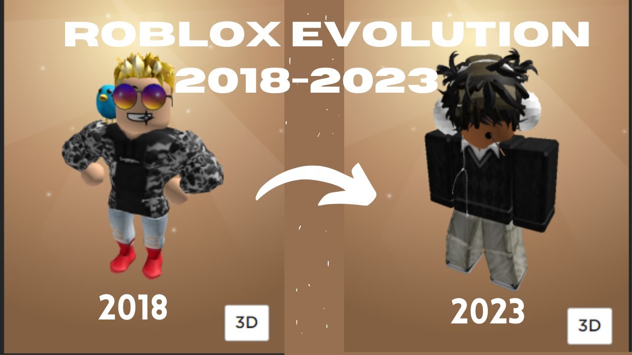 ROBLOX EVOLUTION! 2018-2023 - YouTube