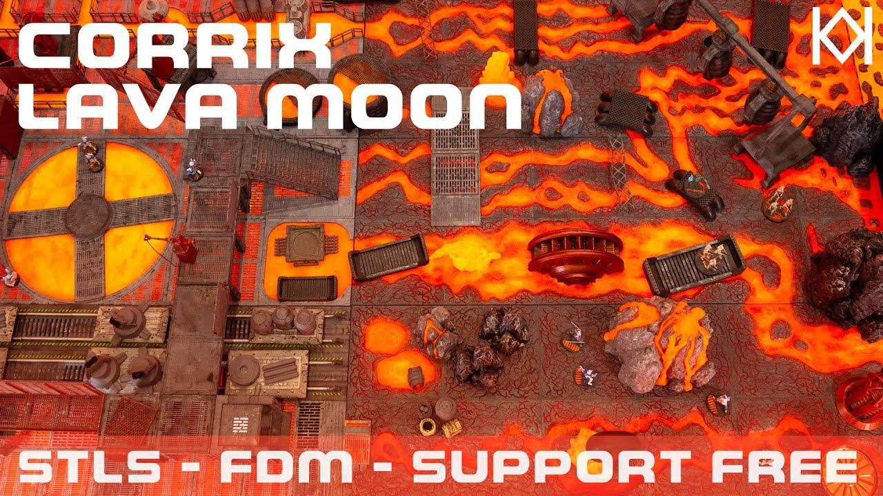 Corrix the Lava Moon Terrain with Lava Factory - YouTube