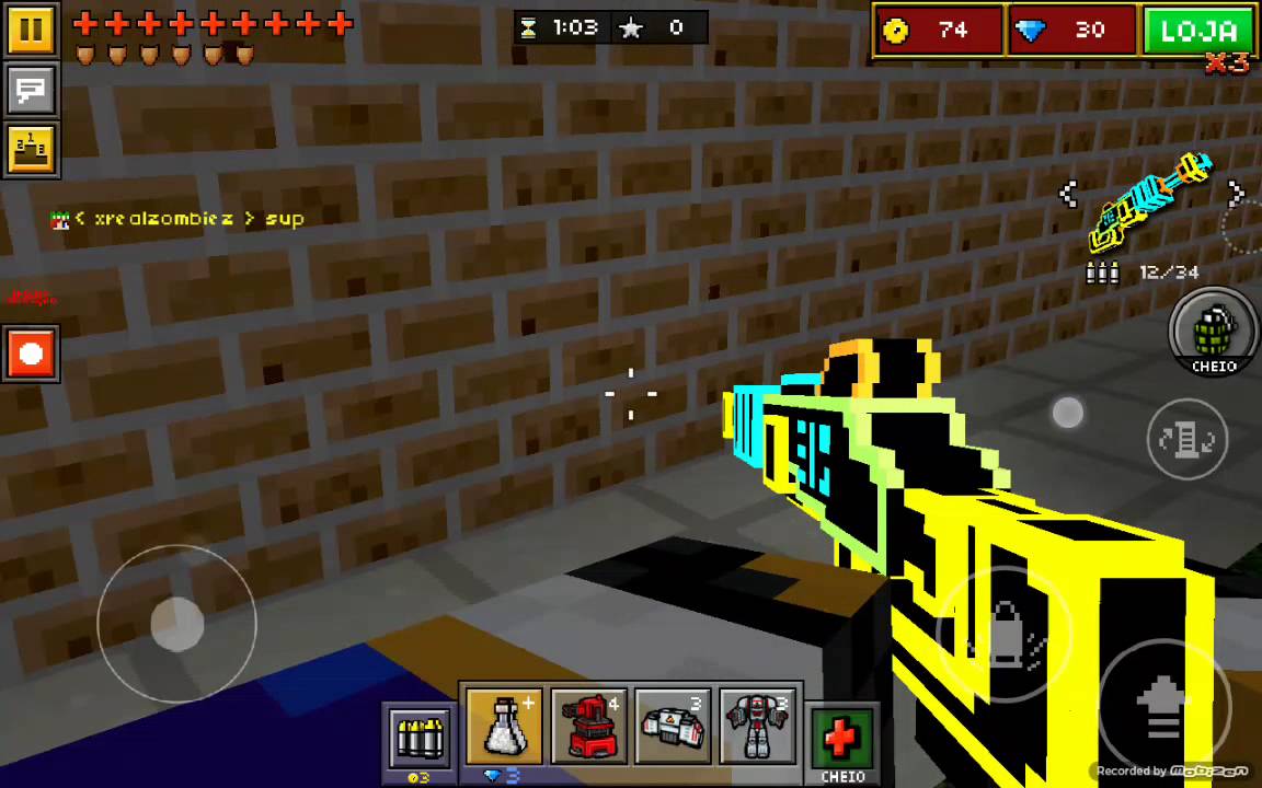 Pixel gun 3d: sendo noob - YouTube