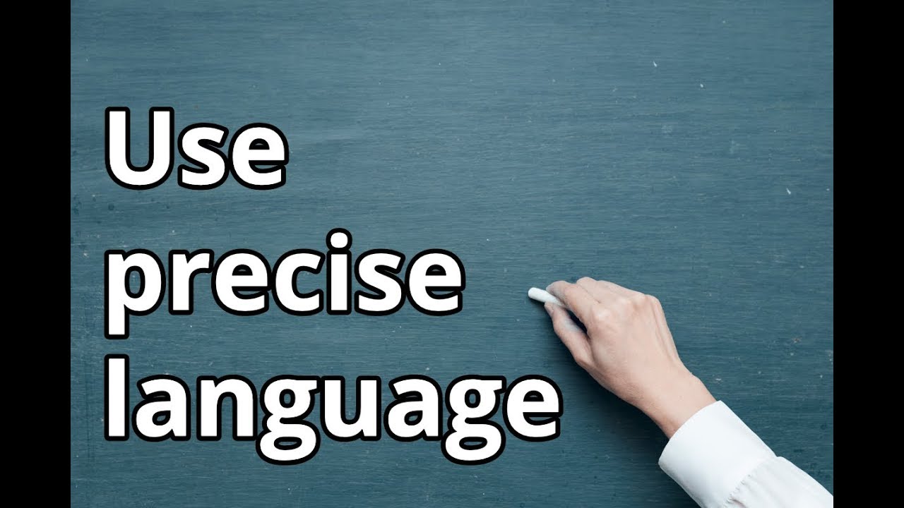 Use Precise Language | Jordan Peterson 12 Rules For Life - YouTube