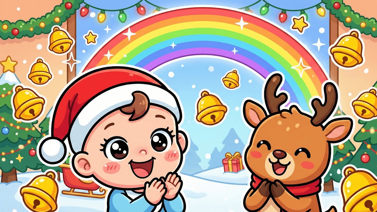 If You're Happy + Jingle Bells - Nursery Rhymes & Kids Songs | Jingle ...