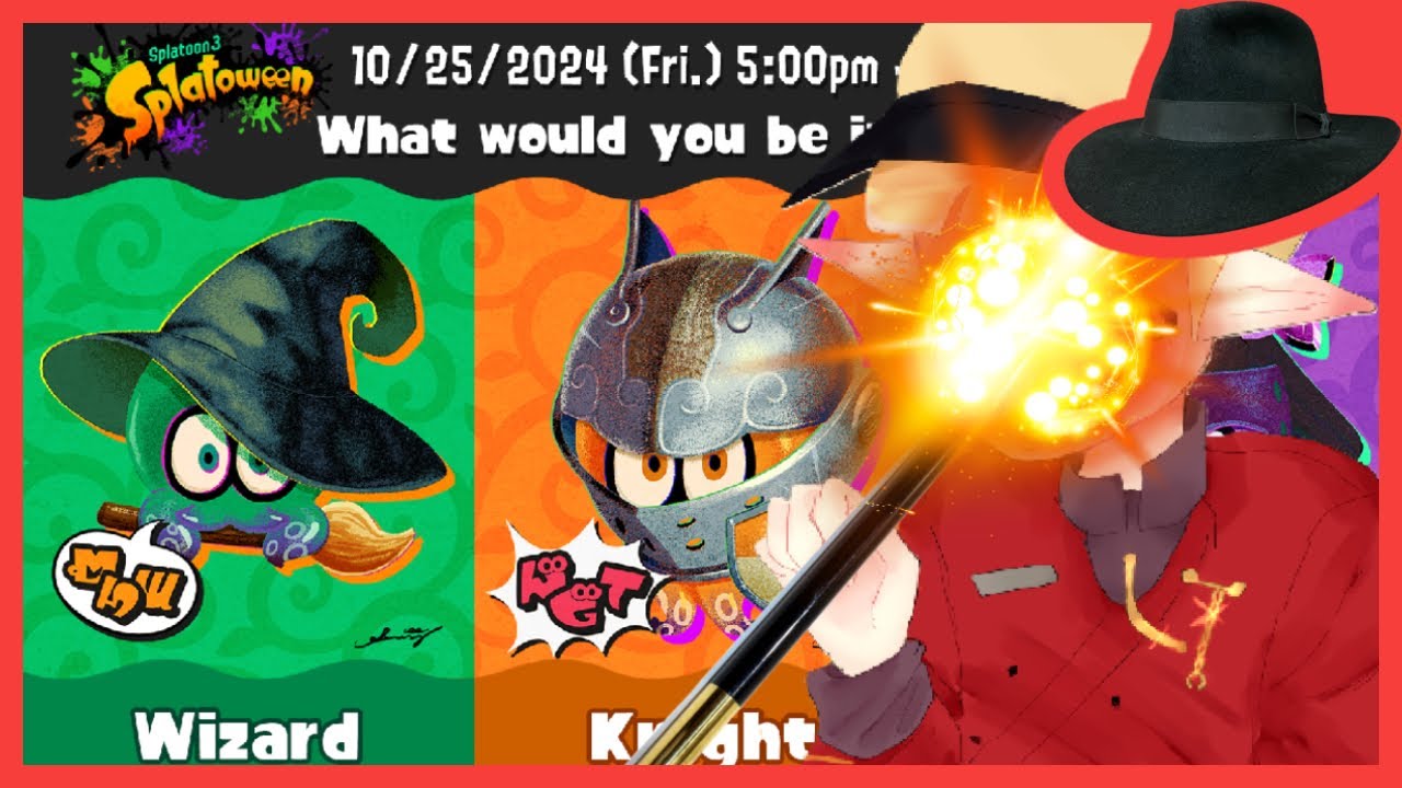 Wizard vs. Knight vs. Ninja Splatfest: Three Days In - Splatoon 3 Live ...