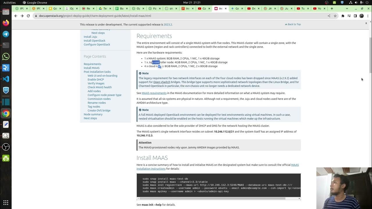 Install MAAS JUJU on Proxmox (Openstack Charm Deployment - Part 1) - YouTube