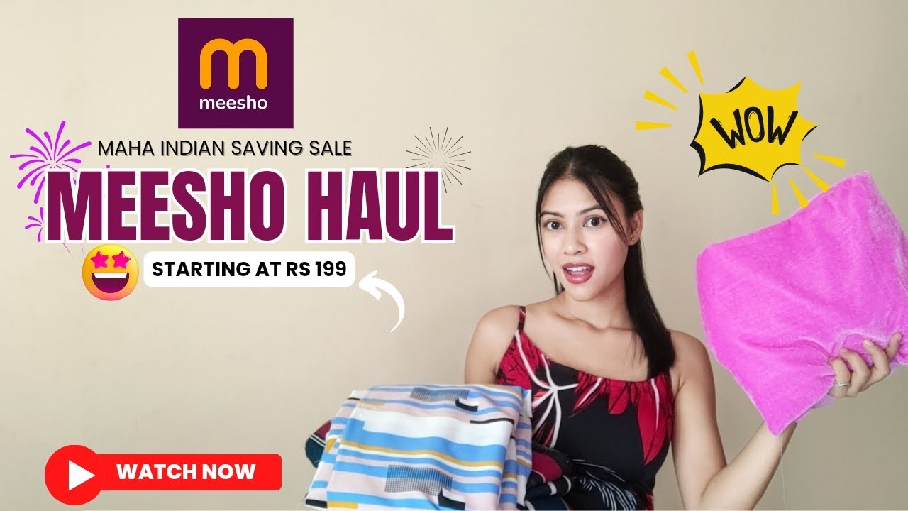 HUGE Meesho Fabric Haul 😱🤯 | Starting at Rs.190 😍😵‍💫💕| Best Finds#meesho#meeshohal#haul# ...