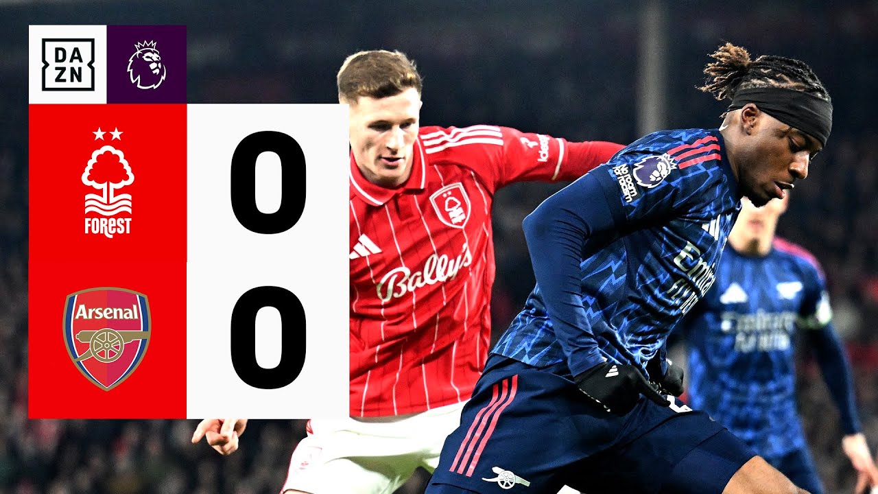Nottingham Forest vs Arsenal (0-0) | Resumen | Highlights Premier ...