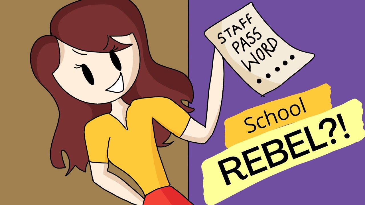 Rebellious things I did in school (Storytime Animation) - YouTube