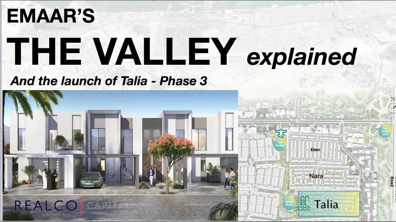 Emaar’s The Valley Explained and the launch of Talia (Phase 3) - YouTube