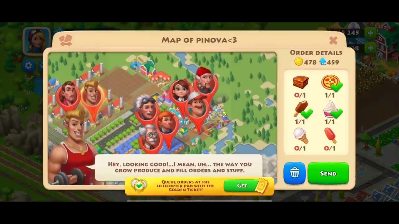 TOWNSHIP level 28 gameplay #1 #township - YouTube