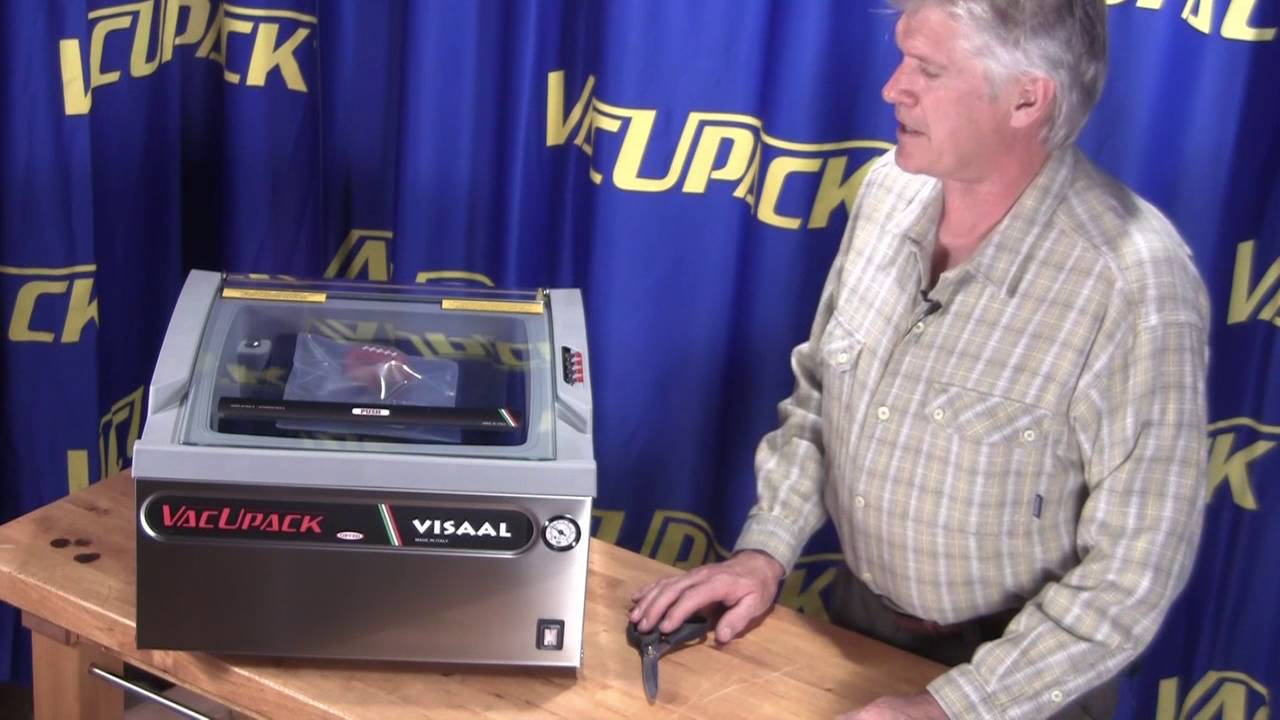 VacUpack Visaal Chamber Vacuum Sealer - YouTube