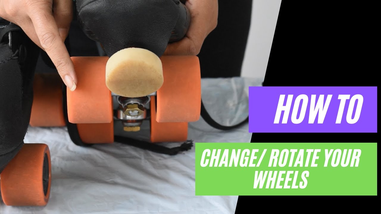 How To Change & Rotate Your Roller Skate Wheels - YouTube