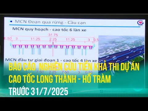 Báo cáo nghiên cứu tiền khả thi dự án cao tốc Long Thành - Hồ Tràm ...