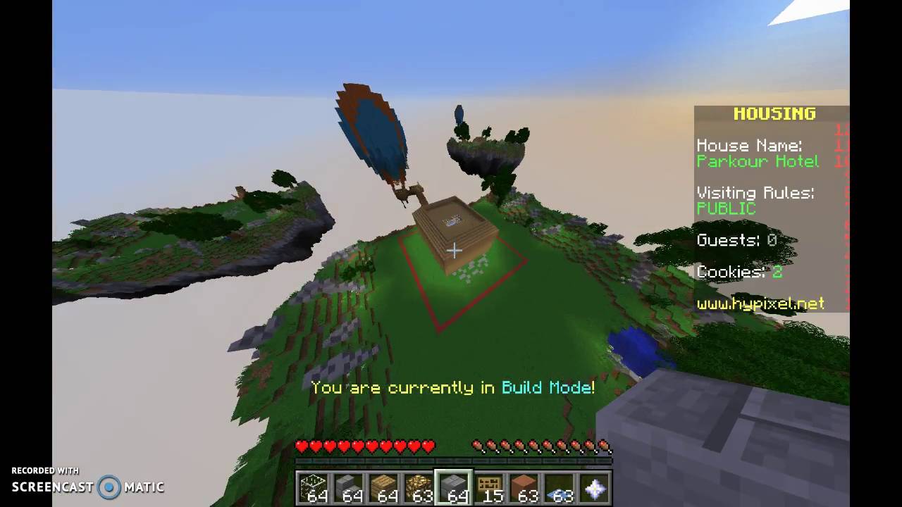 Hypixel Player Housing | Find Me! - YouTube