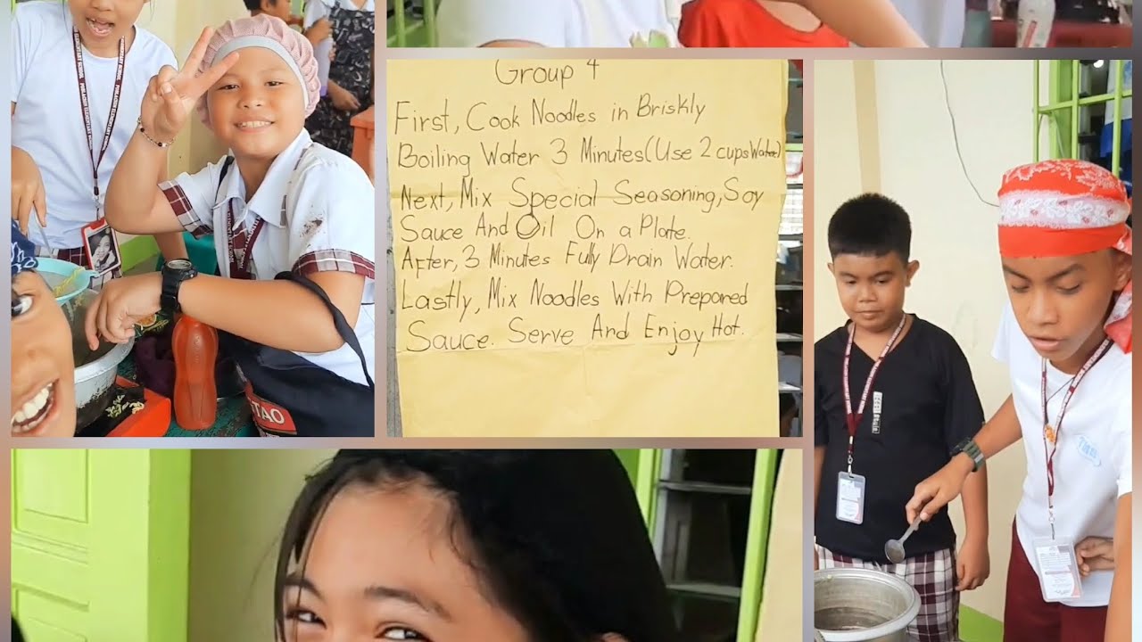 Writing Directions Using Signal Words Cooking Activity - English 4 ...