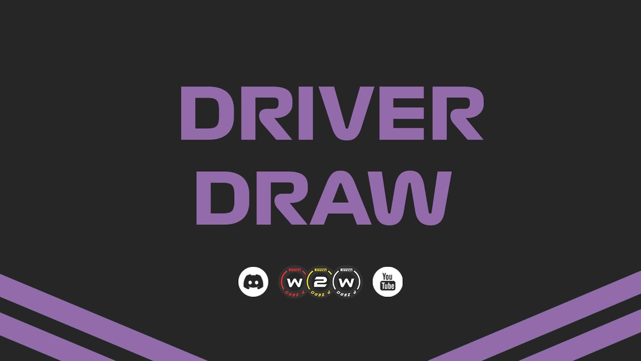 W2W Season 6 - Driver Draw - YouTube