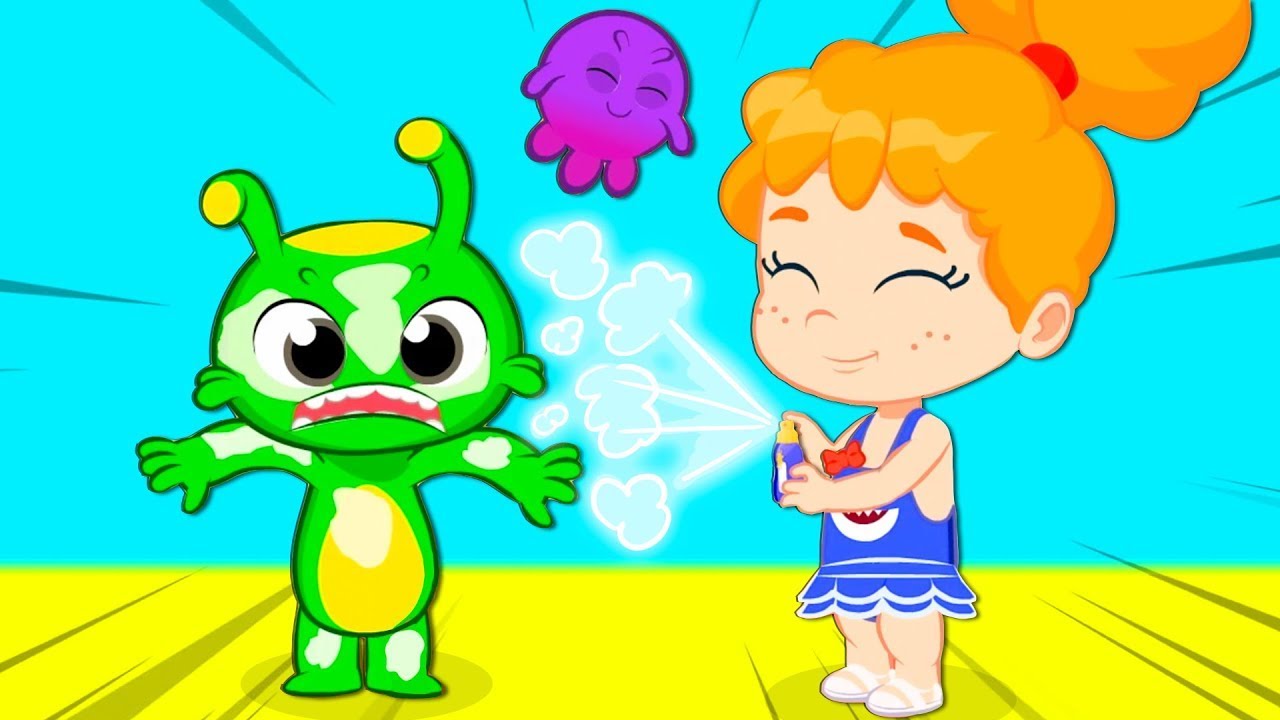 Groovy the Martian & Phoebe | Aprender a nos proteger do sol é ...