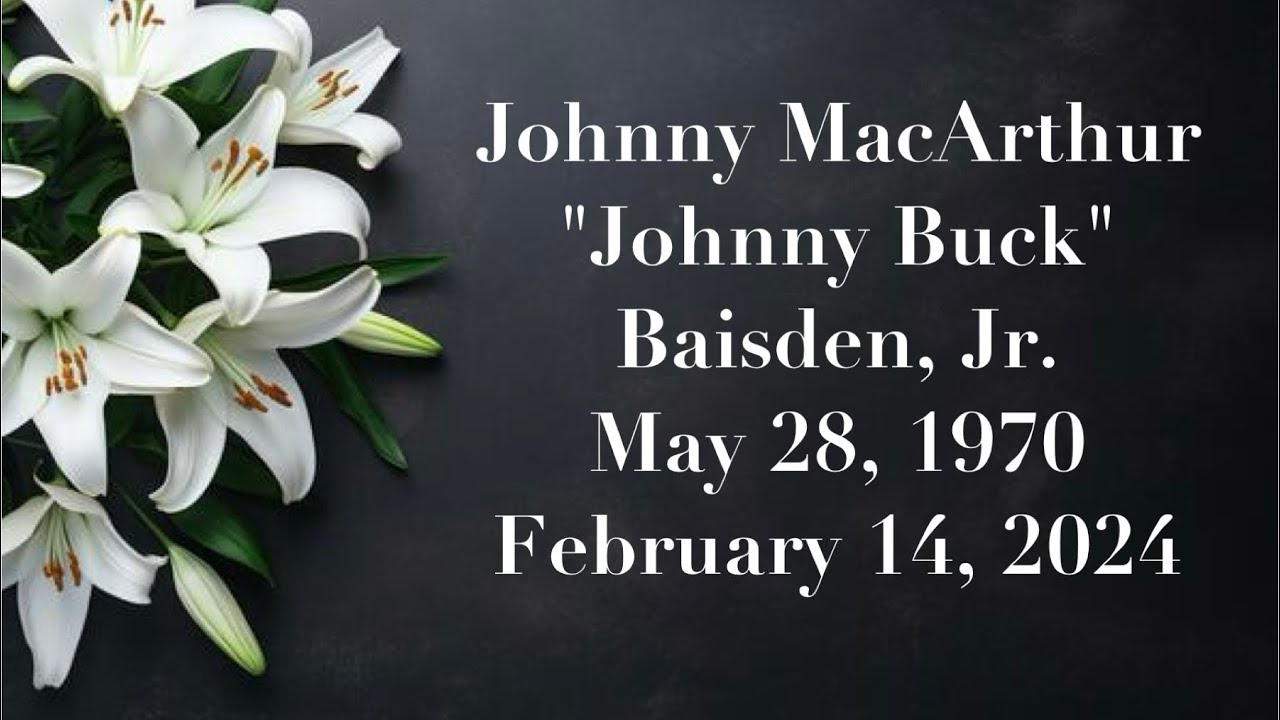 The life of “Johnny Buck Baisden” - YouTube