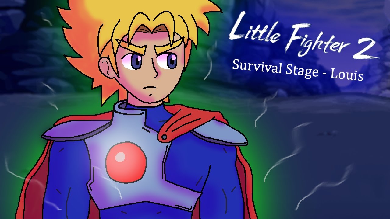 O cavaleiro mais poderoso! • Little Fighter 2 • Survival mode • Louis ...