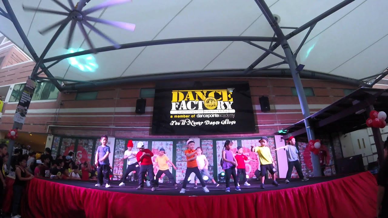 DANCE FACTORY SINGAPORE presents Keisha's CCK Small Kids - Uptown Funk ...
