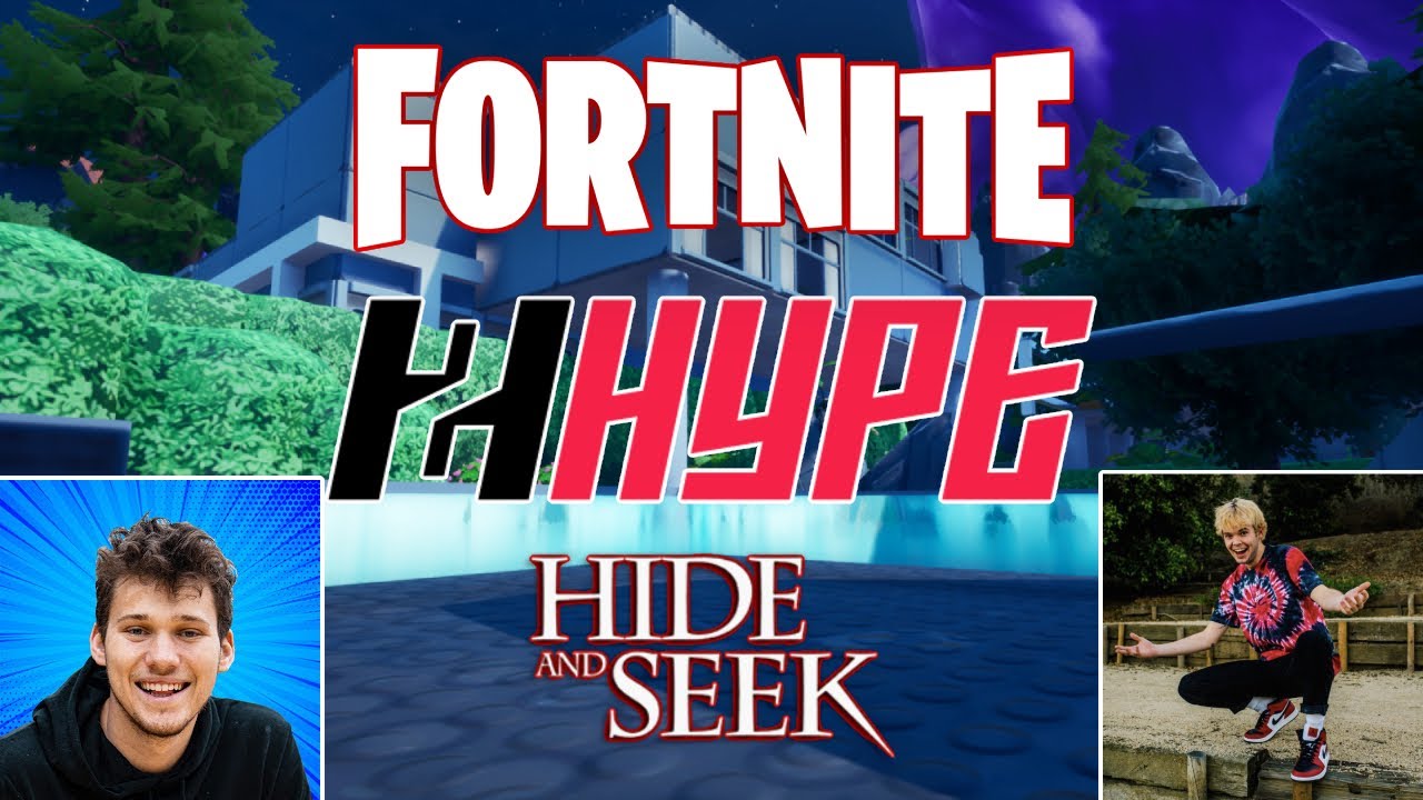 Fortnite Hide N Seek With 2Hype! (Jesser, Moochie, RickleVR, Rizzle ...
