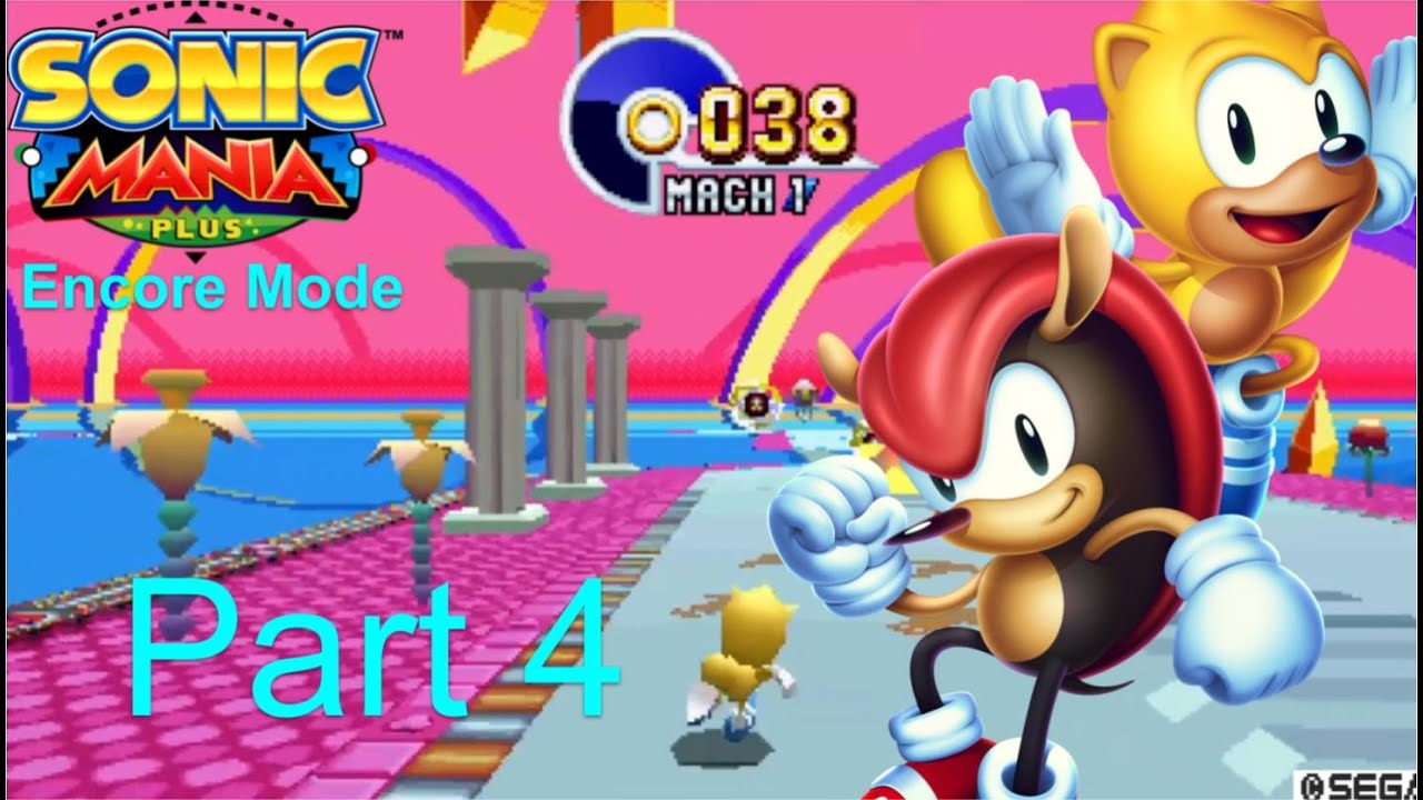 Sonic Mania Encore mode part 4 - YouTube