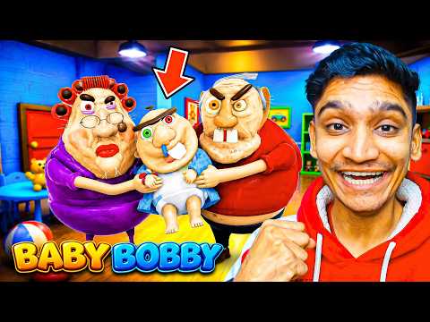 Kavi STUCK With EVIL BABY BOBBY In His House! 😭🙏 | Roblox Escape Obby