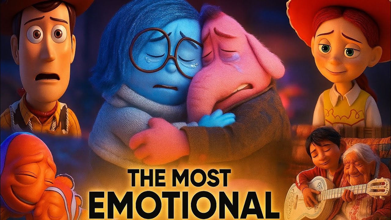 Try Not To Cry 😢 | The MOST Emotional Pixar Scenes Ever! - YouTube
