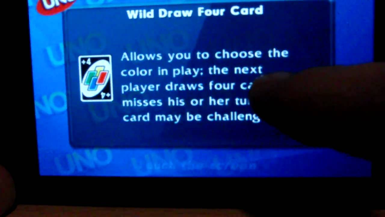 Bug (and what it looks like as a design flaw) in UNO HD by Gameloft ...