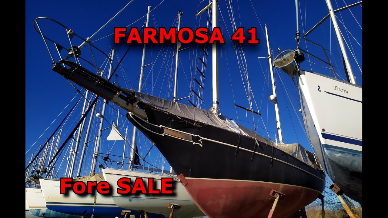 Формоза 41 кеч на продажу.(Продано). Formosa 41 ketch for sale - YouTube