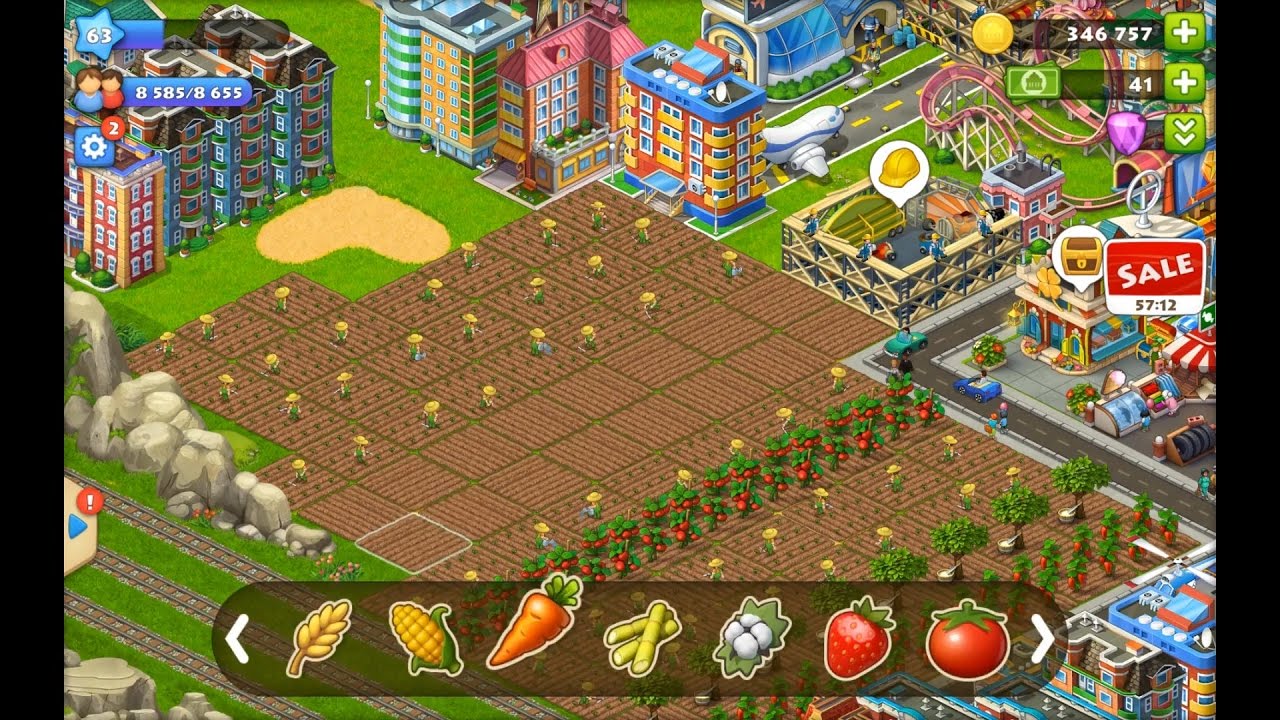 Township Level 63 Update 16 HD 1080p - YouTube