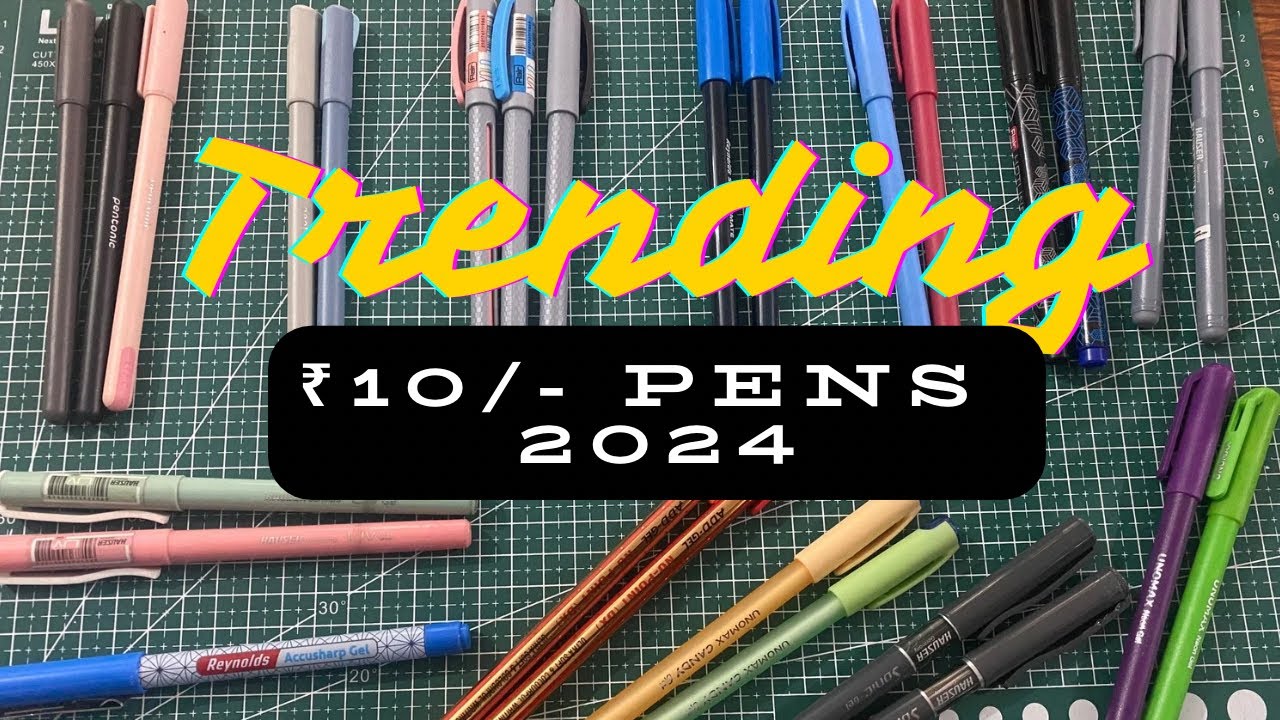 Top ₹10 Pens in 2024 | best trending ₹10 pens in market | back to ...