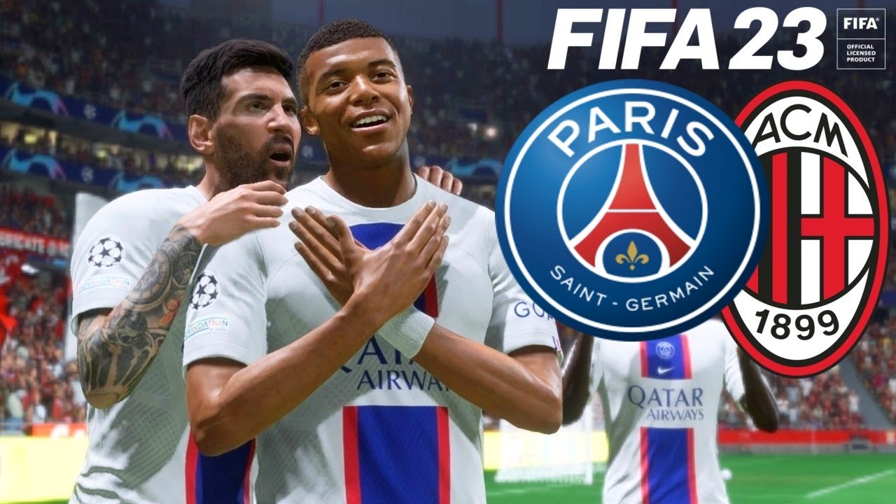 PSG - AC MILAN // FIFA 23 Realistic Gameplay & Graphics MOD - YouTube