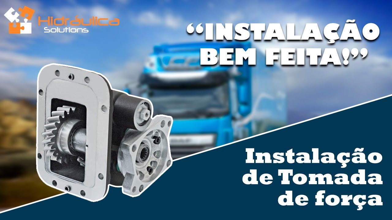 Passo a passo instalação tomada de força caminhão Volvo automático ...