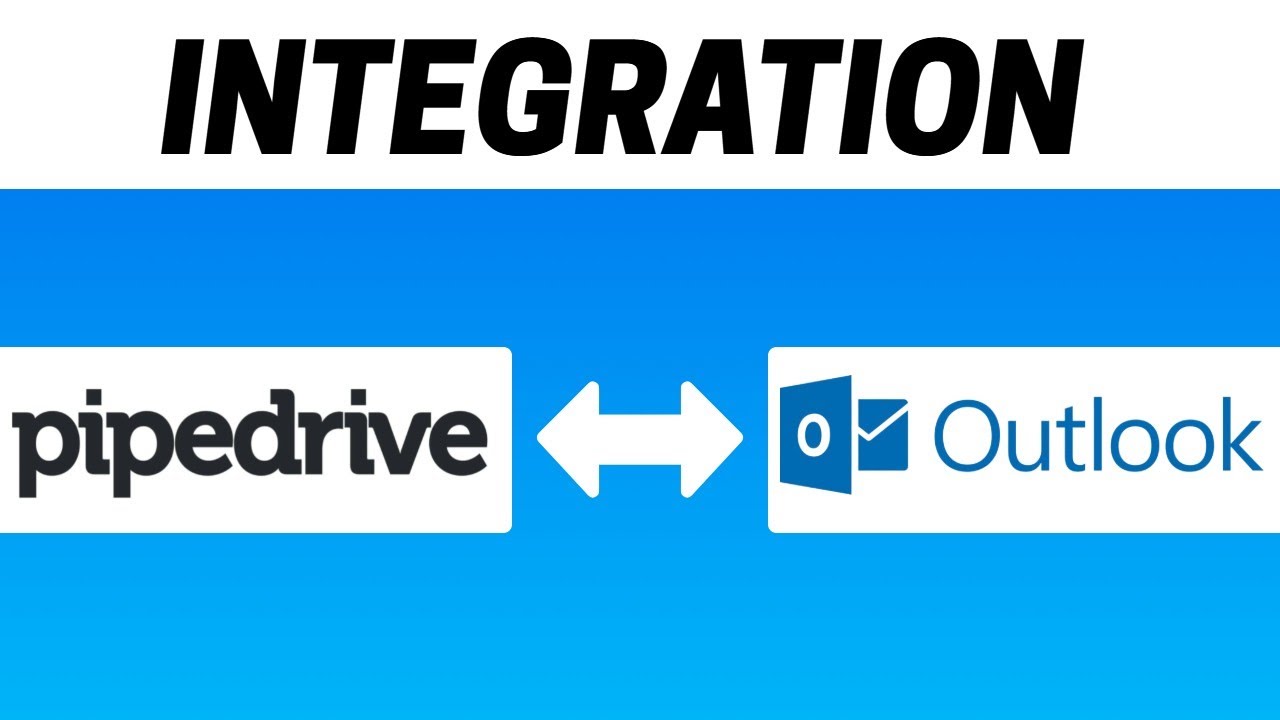 How to Integrate Pipedrive with Microsoft Outlook - YouTube